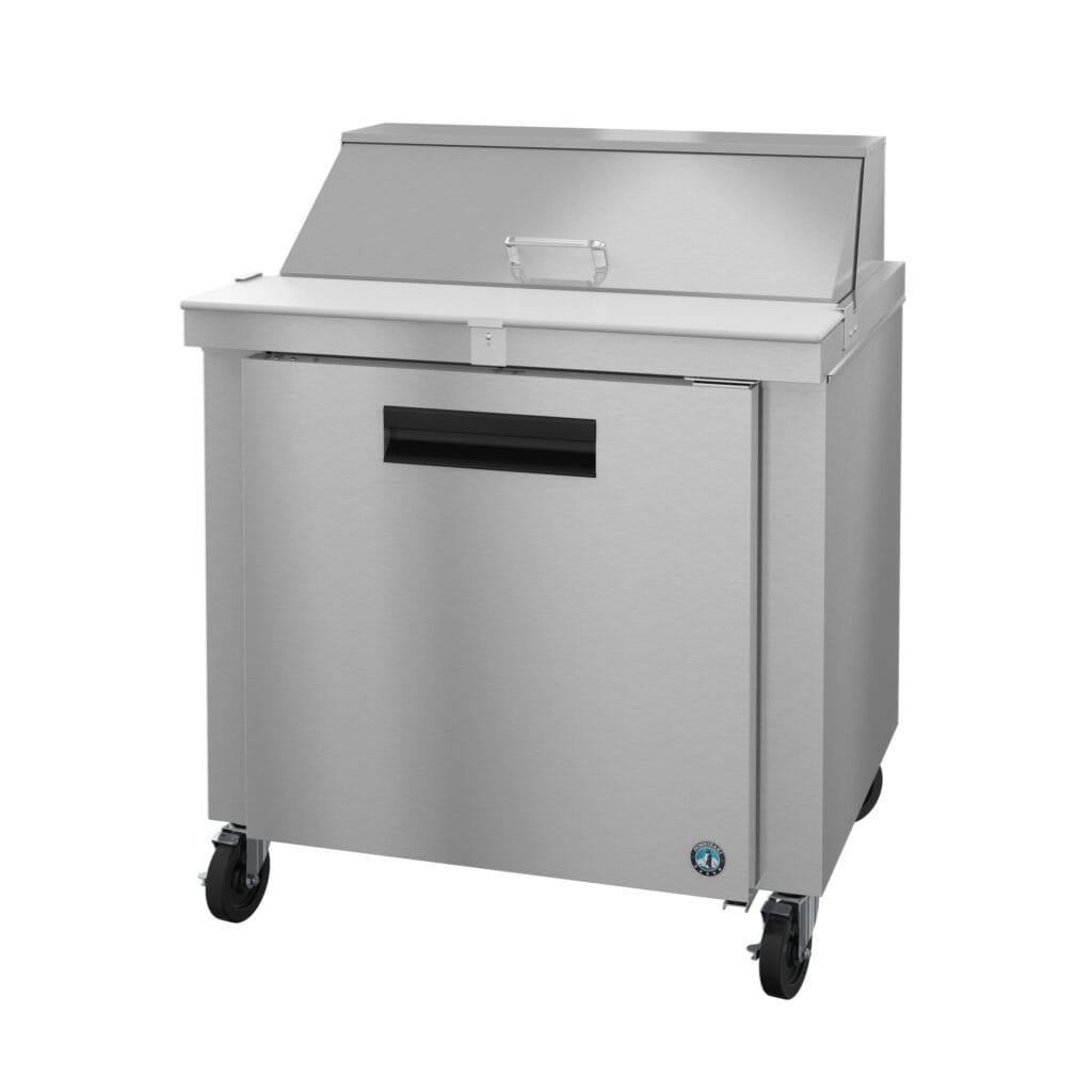 Hoshizaki SR36B 10 36 Door Refrigerated Sandwich Prep Table For Sale
