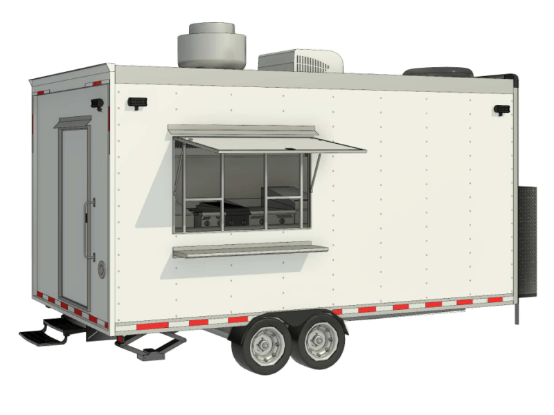 16ft Food Trailer GST-G16HA-008 For Sale