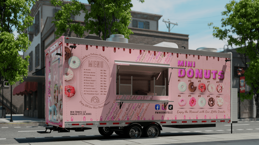 20ft Food Trailer GST-G20HA-016 For Sale