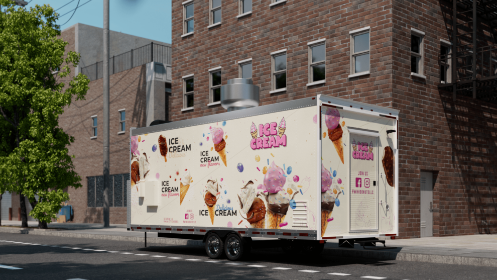 Full Custom Design and Vinyl Wrap Services for Your Food Trailer