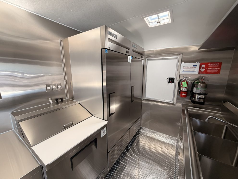 Custom 16ft Burger Food Trailer by Golden State Trailers