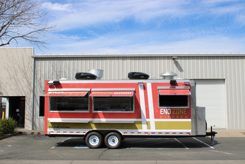 Custom 22ft Food Trailer by Golden State Trailers