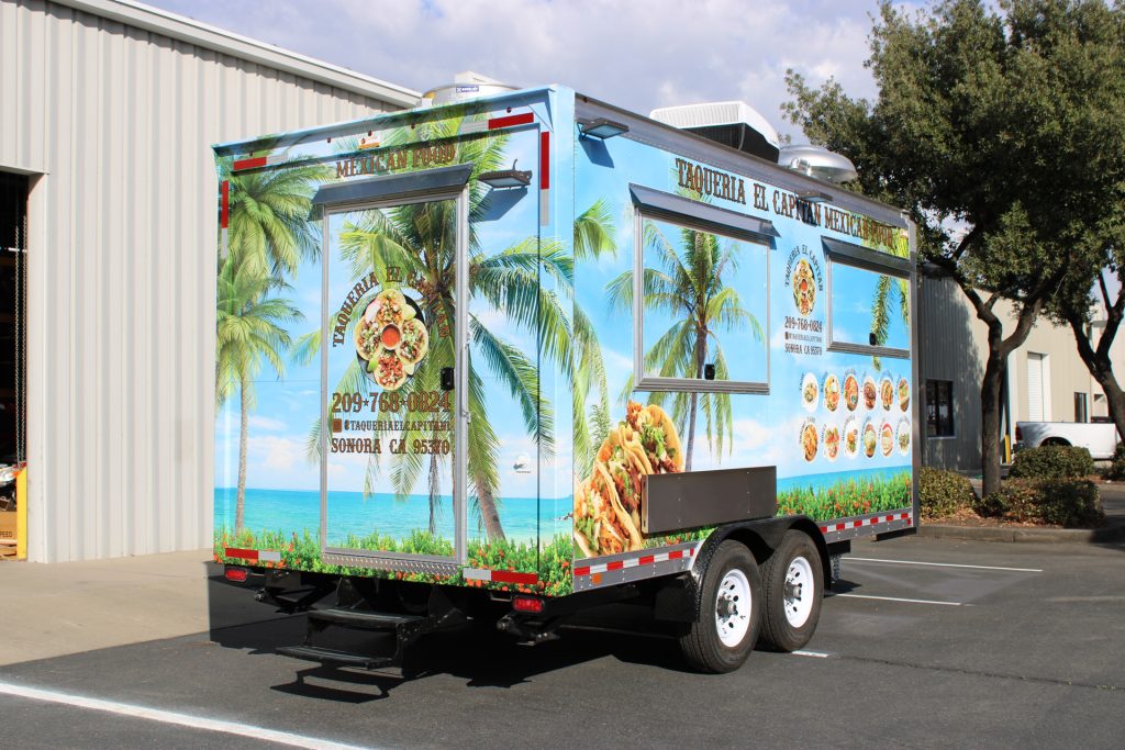 Taqueria El Capitan Project | Custom Food Trailers by Golden State Trailers