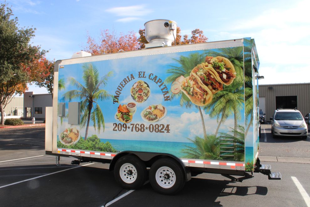 Taqueria El Capitan Project | Custom Food Trailers by Golden State Trailers