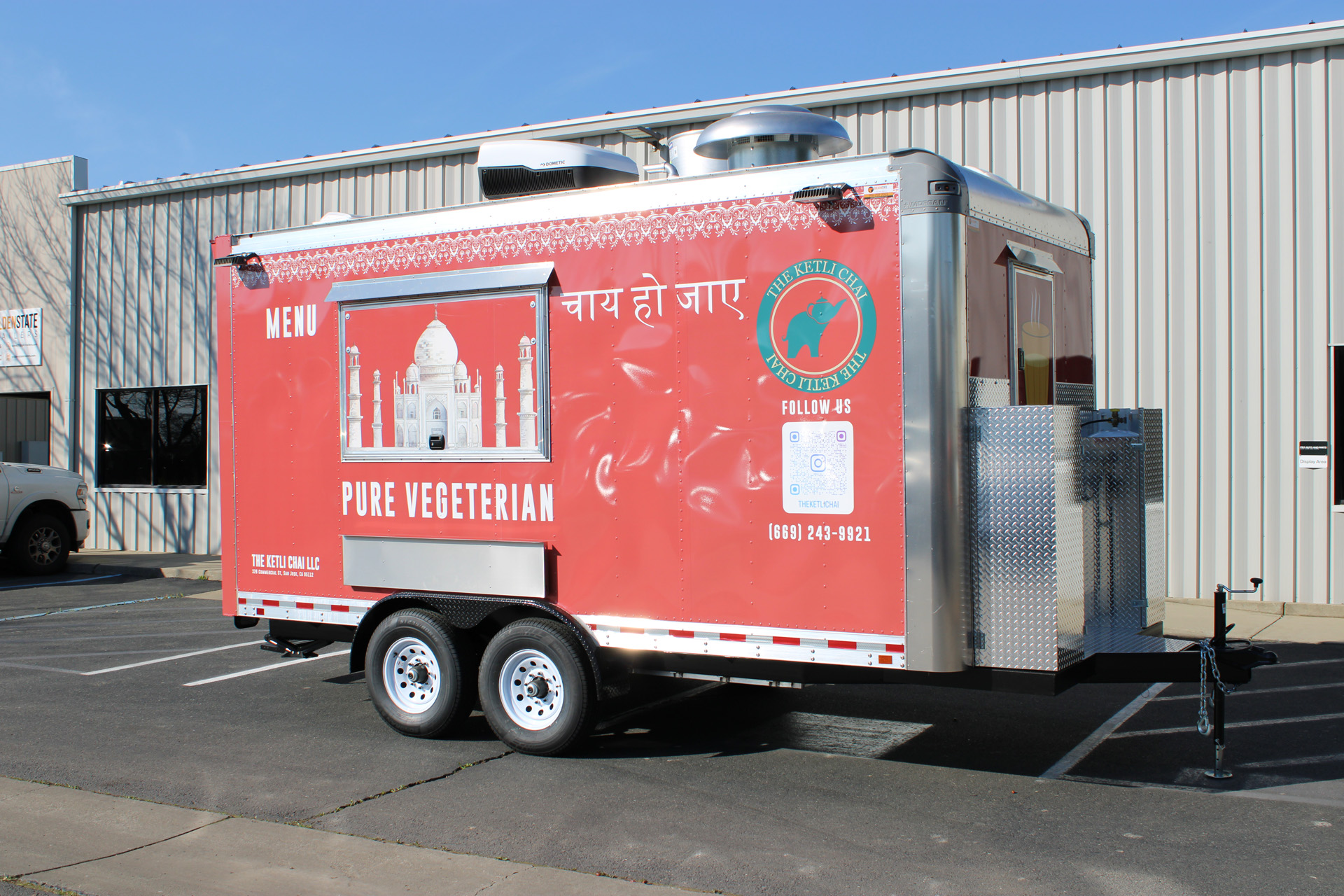 The Ketli Chai Project | Custom Food Trailers by Golden State Trailers