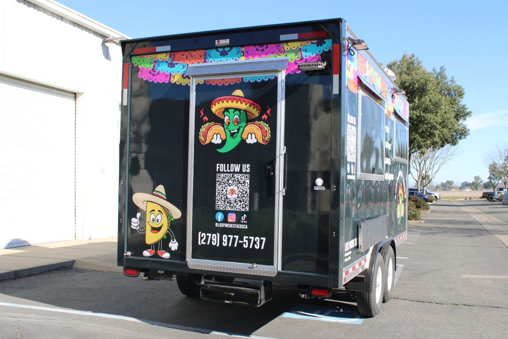 Los Pinches Tacos – Taco Food Trailer | Golden State Trailers