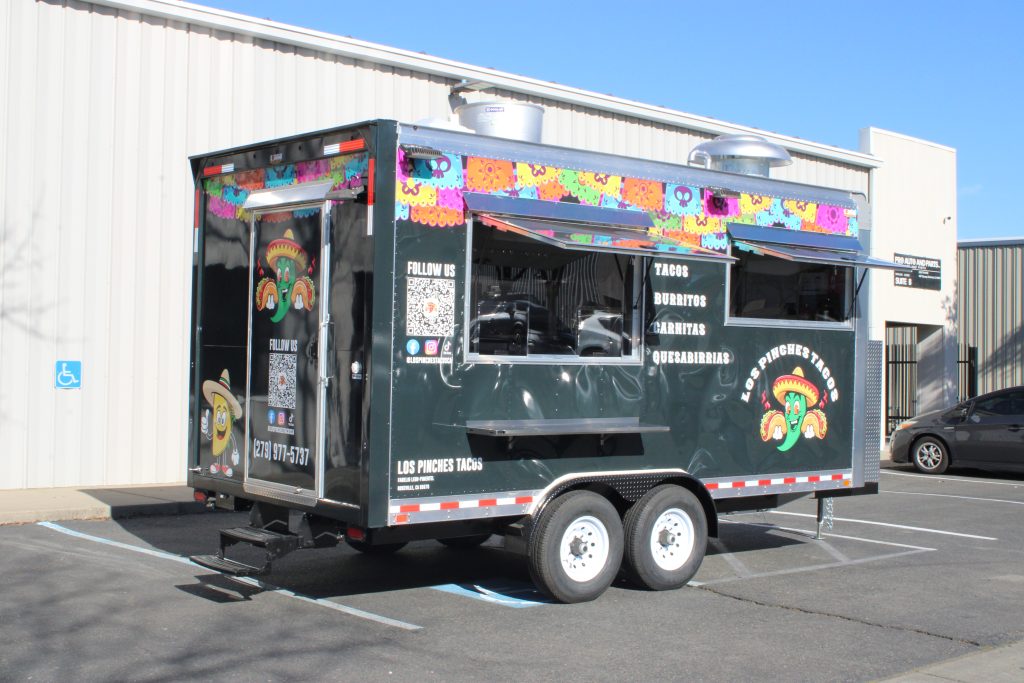 Los Pinches Tacos – Taco Food Trailer | Golden State Trailers