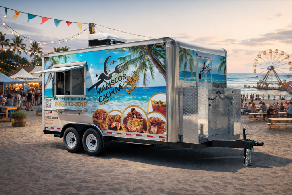 Enhance Your Business with a Seafood & Fish Food Trailer